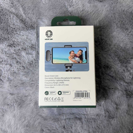 Microphone петличный микрофон беспроводной микрофон Green Lion