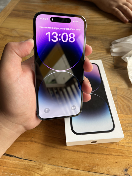 Iphone 14 pro purple 128 SIM SROCHNO