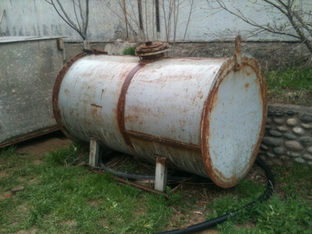 Бочка металлическая