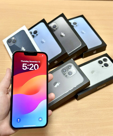 iPhone 13 Pro-128/256GB 4 xil rangi bor