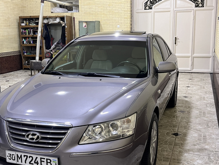 Hyundai sonata. 2008 год