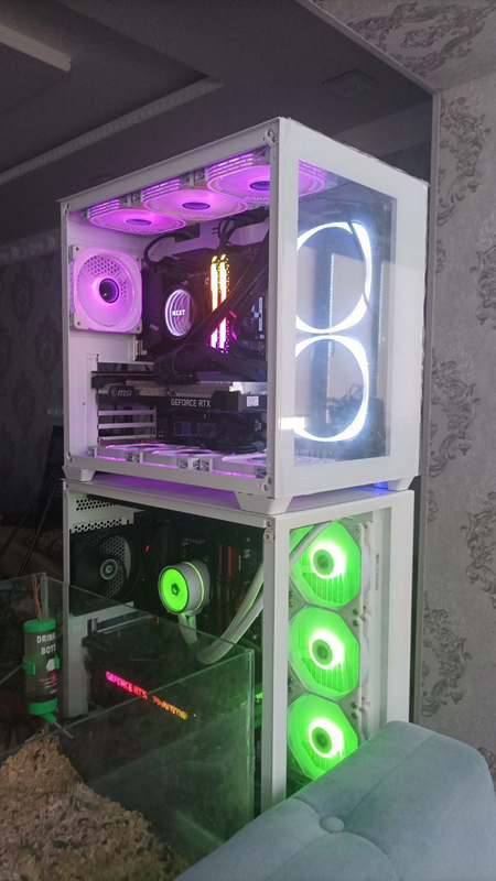 Монтажный игровой ryzen 3900x 12/24+ Rtx 3080 10gb . Nzxt Kraken x53