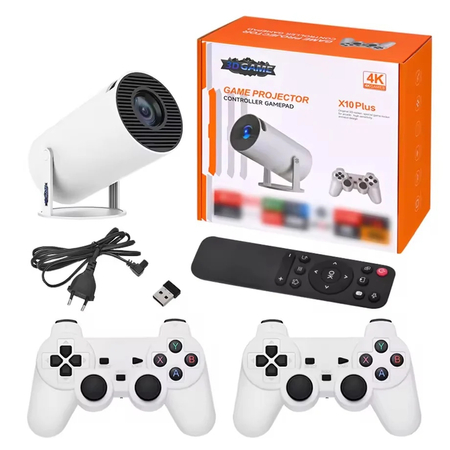 Игровой проектор X10 Plus game projector с двумя пультами