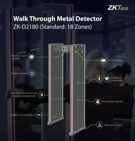 Металлодетектор ZK-D2180