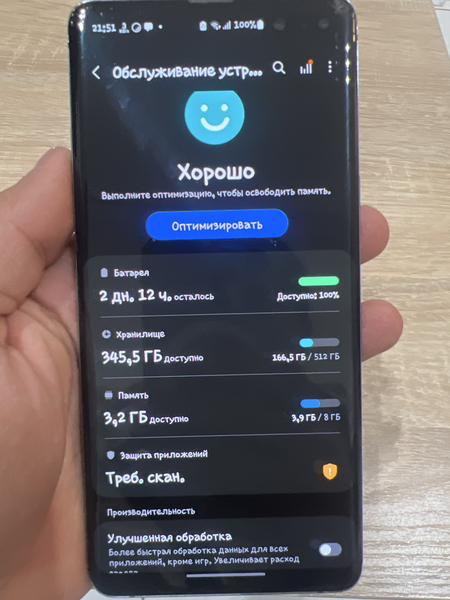 Samsung S10 5G 512 gb 8 apiratifka