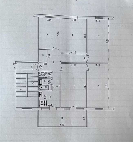 Юнусабад - 15, 5/2/5 с ремонтом 95 м², ор-р метро Туркистон=