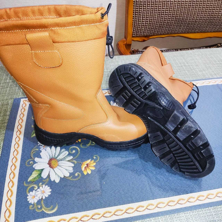 Рабочие сапоги из экокожи, 44 р-р.