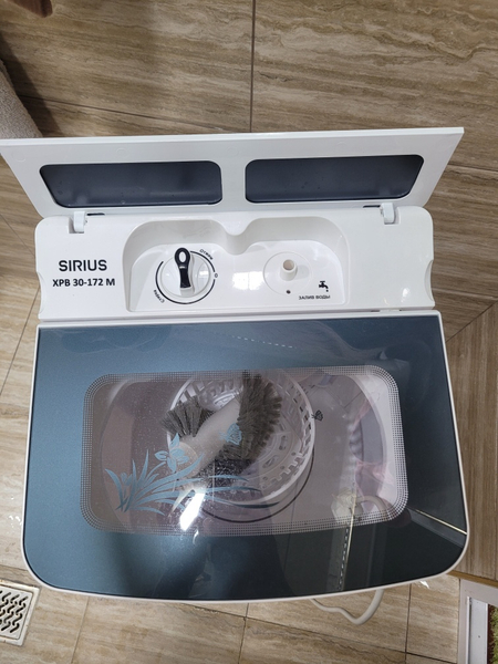 Sirius XPB30-172M Yarim avtomat bolalar kir yuvish mashinasi.