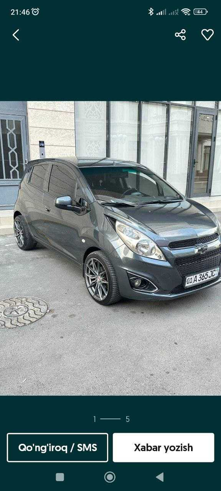 Chevrolet Spark в отлчном со