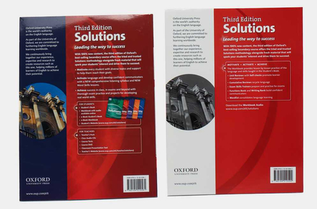 Solutions Pre Intermediate 3-rd Edition Student’s + Work book + CD