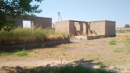 Продается земля 46 соток в Янги Чиназе на берегу реки Сырдарья (А)