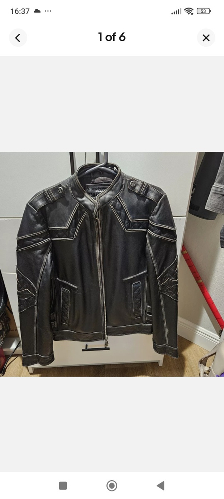 Мужская байкерская куртка Affliction