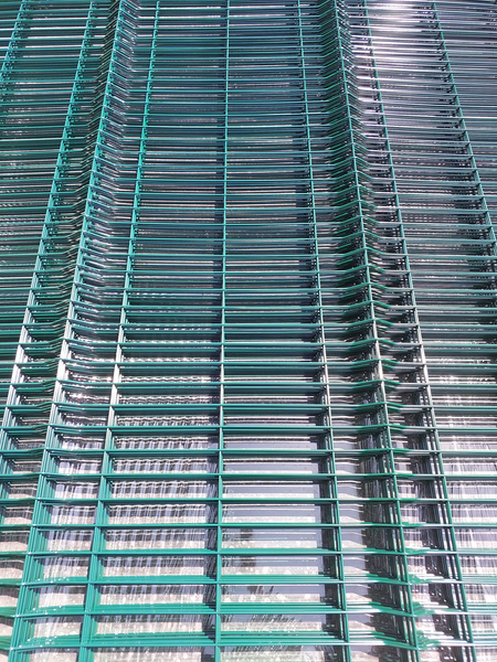 Evra zabor.  3d. Setka