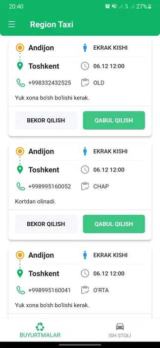 Taxi dasturi sotiladi. Такси программа, приложения для Такси