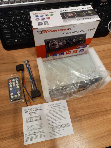 Атомагнитола Pioneer. Авто магнитафон автомагнитофон Пионер