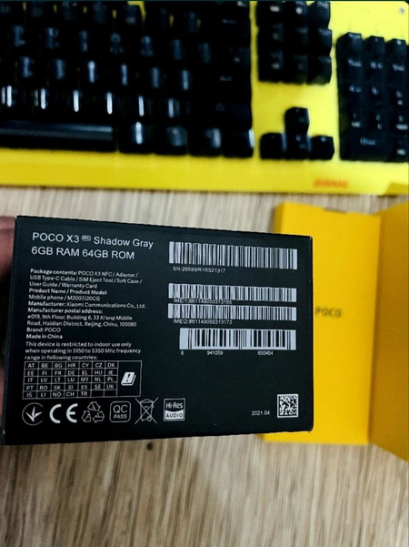 Poco x3 nfc сотилади