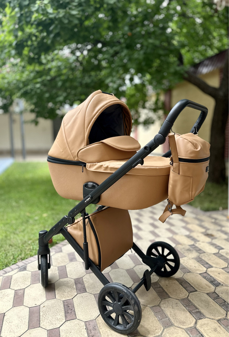 Коляска Anex e-tipe 3в1, цвет карамель.