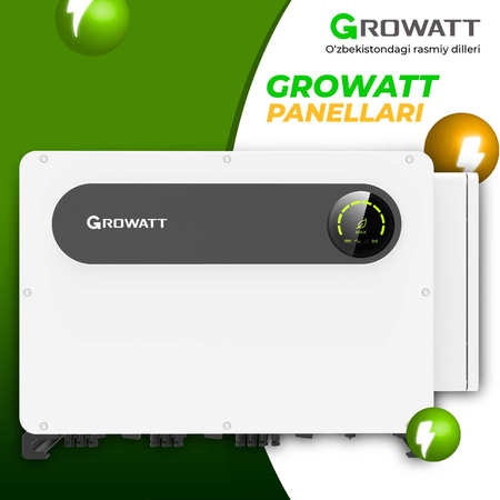 Quyosh panel | Solar panel | Invertor | Growatt | Солнечная панель