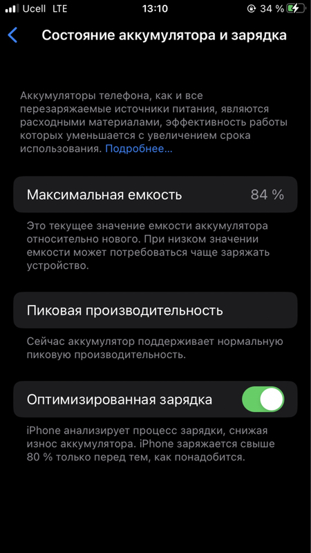 Iphone 8 ideal holatda