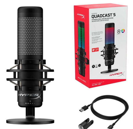 Микрофон HyperX QuadCast S