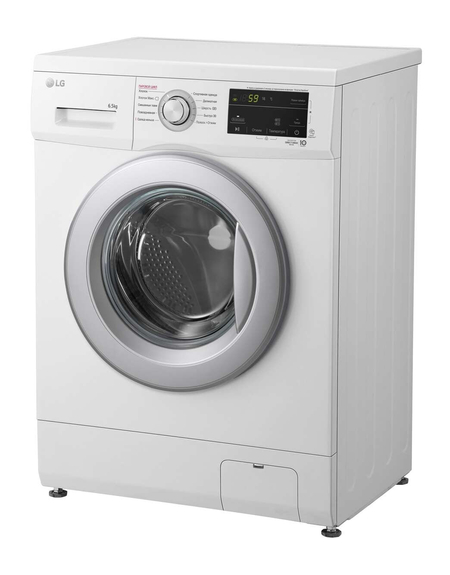 Стиральная машина LG с прямым приводом, 6.5 кг, 6 движений заботы