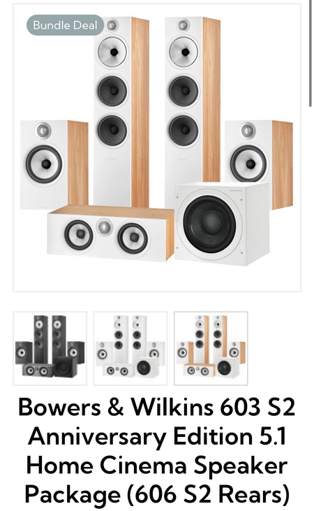 Домашний кинотеатр 5.1 Bowers Wilkins 600 with receiver Denon avc-3800