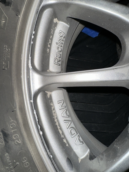 Advan диски 15’’ 4*100. цвет темно серый
