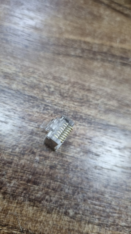 Коннекторы для лана РЖ45. Connectorlar RJ45 LAN CAT7 6 5