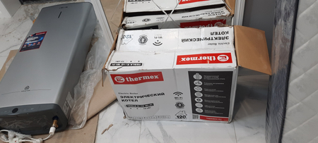 Thermex tesla 6-12 Wifi li elektricheskiy katyol dvuxkontir qilib ish