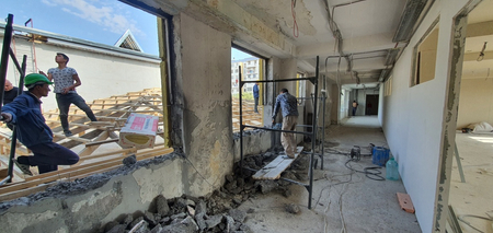 Beton kesish buzish, Бетон кесиш бузамиз
