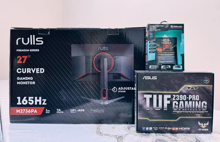 ASUS TUF GAMING Z390Pro, i5-9600k, DDR4 32GB 3600MHz, M.2 WD SN580 1TB