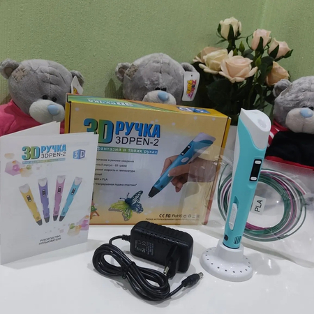 3 D ручка 3D PEN-2 мир фантазий в твоих руках Castle toys uz  канал