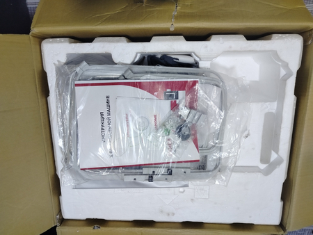 Janome 500 E xolati yangi.