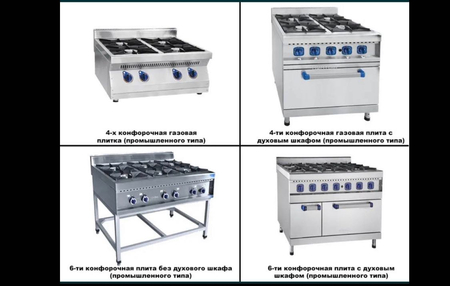 Газовые плиты ремонт