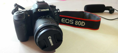 Canon 80d полный комплект