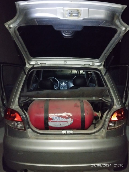 Matiz 2008 metan.