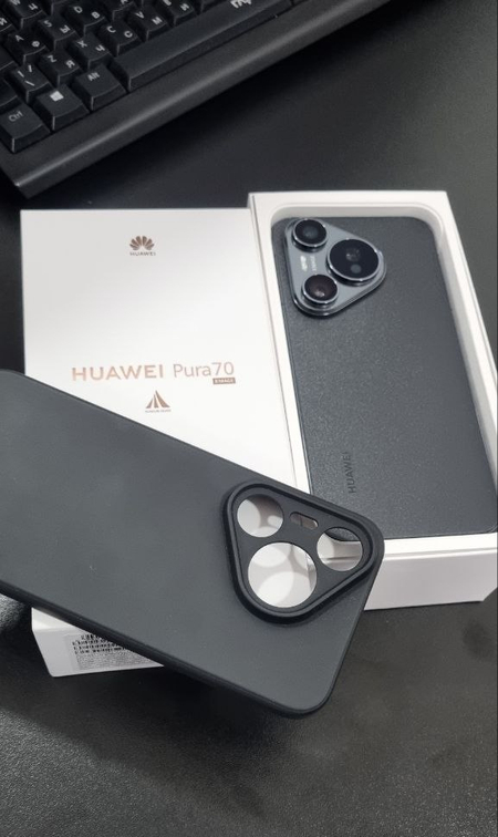 Huawei pura 70 black, 12/256gb