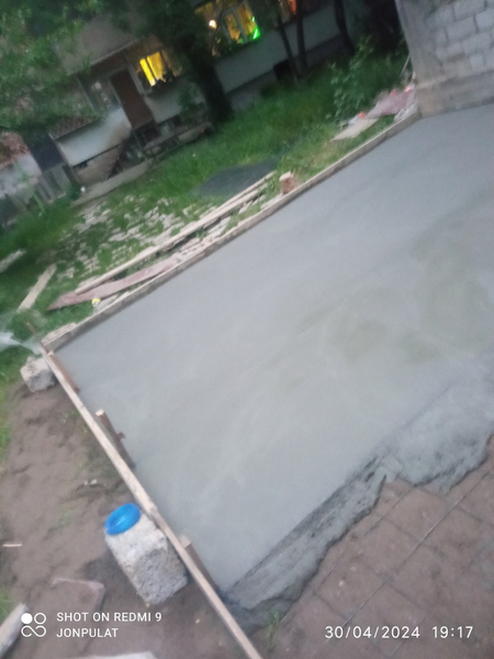 styashka transhi barfiyor beton quyamiz