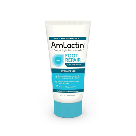 AmLactin Foot Repair Cream — 3 унции Крем для ног от сухих потрескавши