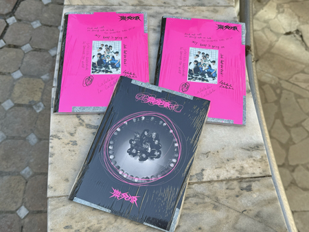 K-pop альбомы bts, itzy, stray kids, black pink