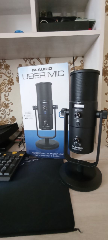 M-AUDIO UBER MIC studio mikrafoni