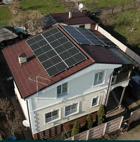 куйош панеллар ва инвектирларни урнатамиз