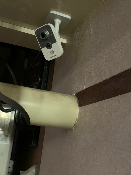 Hikvision kamera domofon ustanovka  Видеонаблюдения камеры домофоны
