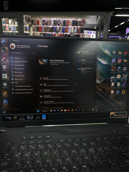 Gaming Noutbook sotiladi: RYZON ROG ZEPHYRUS