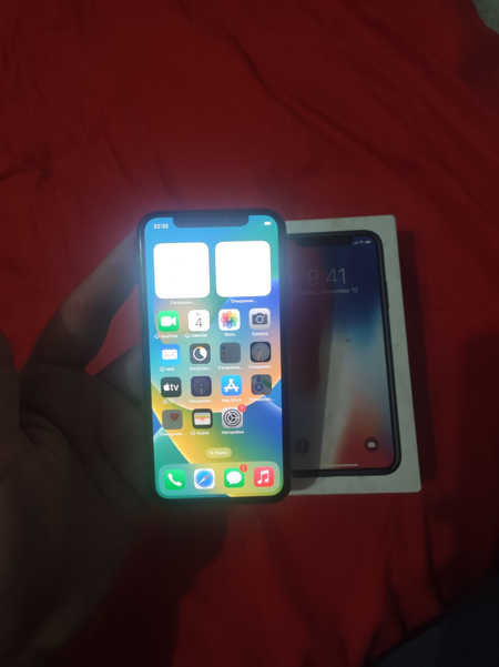 Apple Iphone X 256Gb Black Original LL/A Sastayani Otlichni Karobka