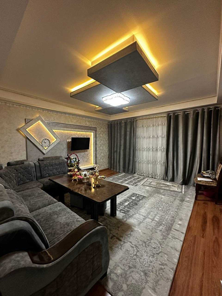 Продам 4х комнатную 97м2 ремонт + парковка Каракамыш 1/4