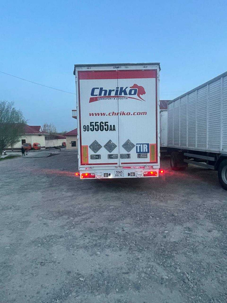 Даф евро 5 . Мега Прицеп