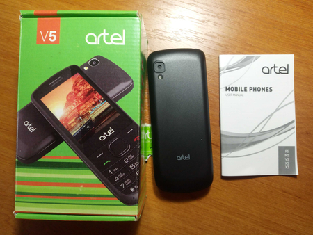 Телефон Artel F5 кнопочный с коробкой.Цена 120 тысяч