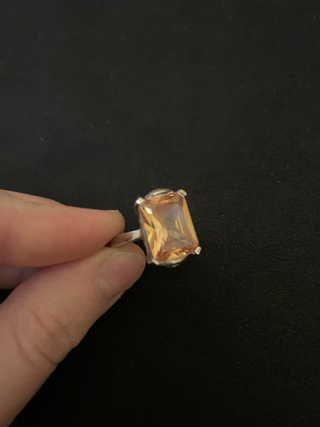 кольцо серебрянное
