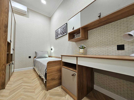 Manzara Bizning Uylar 4ком 4этаж 103м2 с ЕвроРемонтом Бизнес Сити!;